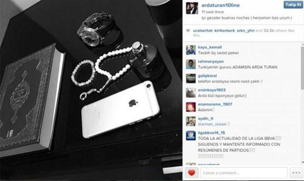 Arda Turan'dan Kur'an-ı Kerim'li paylaşım - Gazetevatan En Son Magazin ...