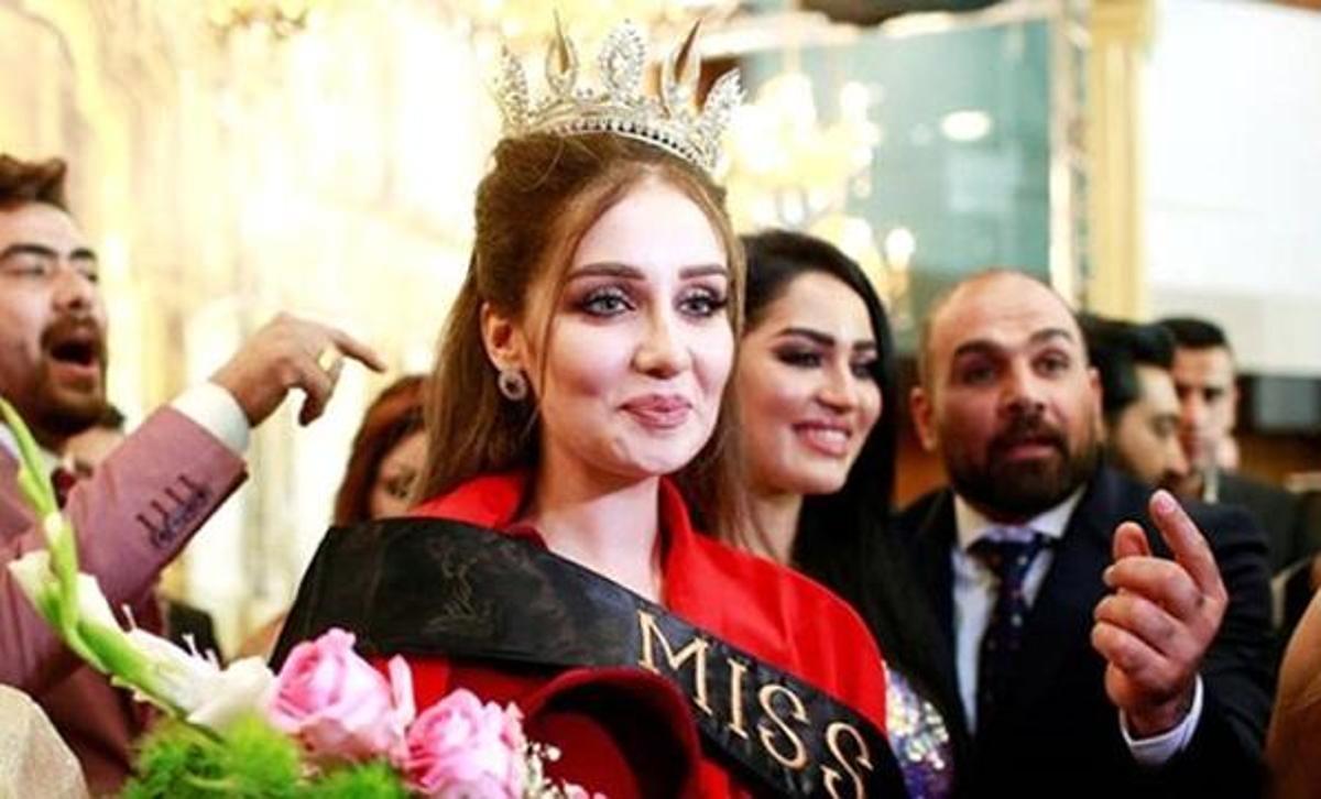 Kürt güzel Viyan Amir Nuri Süleyman'ın tacı geri alındı - Vatan ...