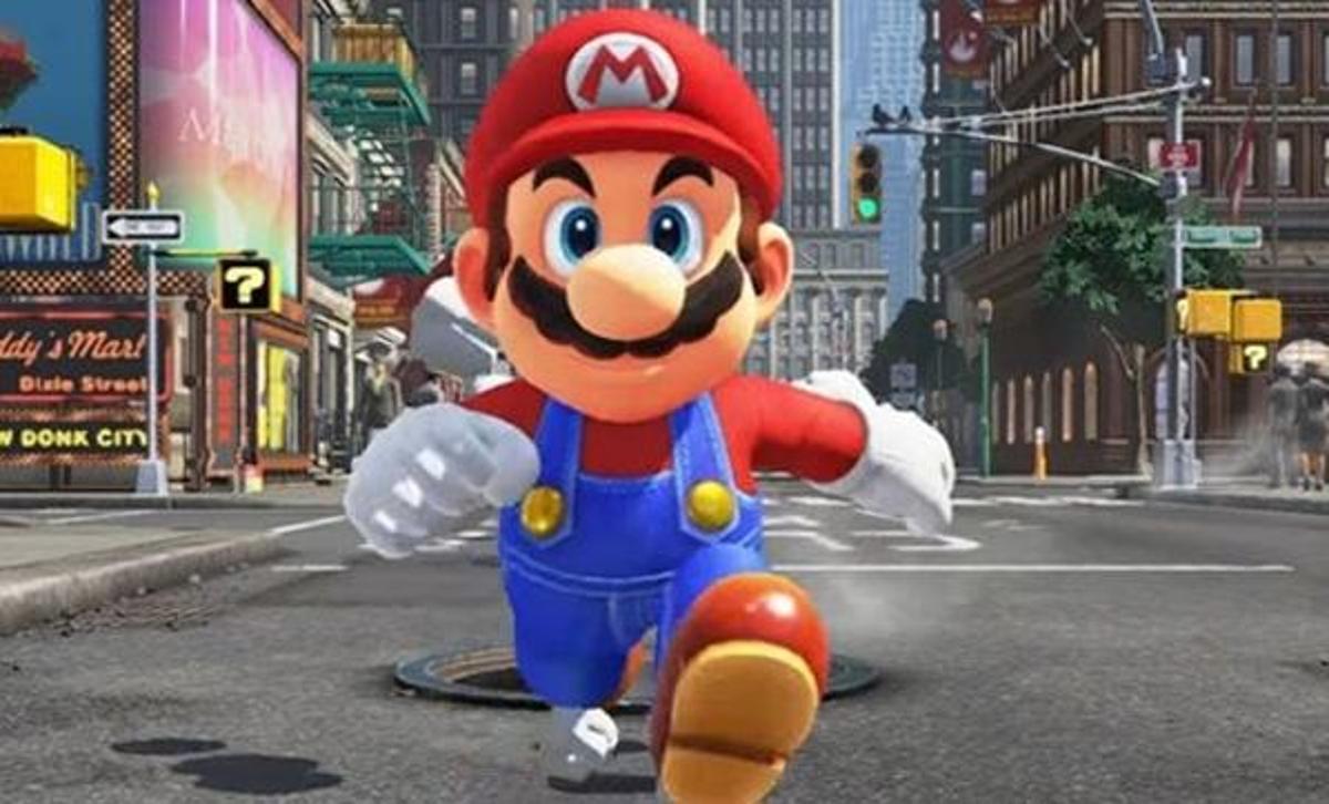 Super Mario beyaz perdede!