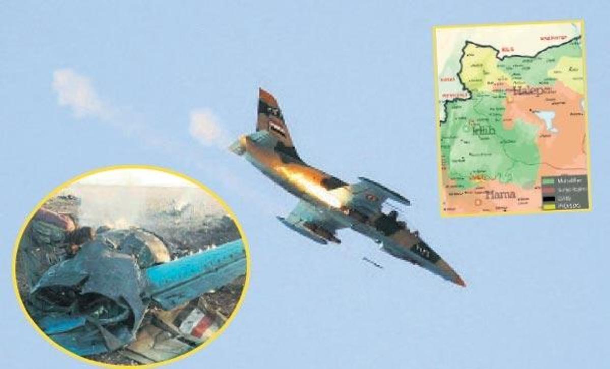 HTŞ Esad’ın uçağını Rus füzesiyle vurdu! - Vatan Gazetesi Haberler