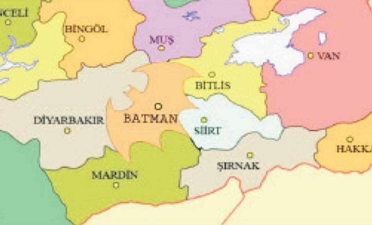Batman haritası ‘Yarasa Adam’ gibi olsun! - Gazetevatan Son Haberler