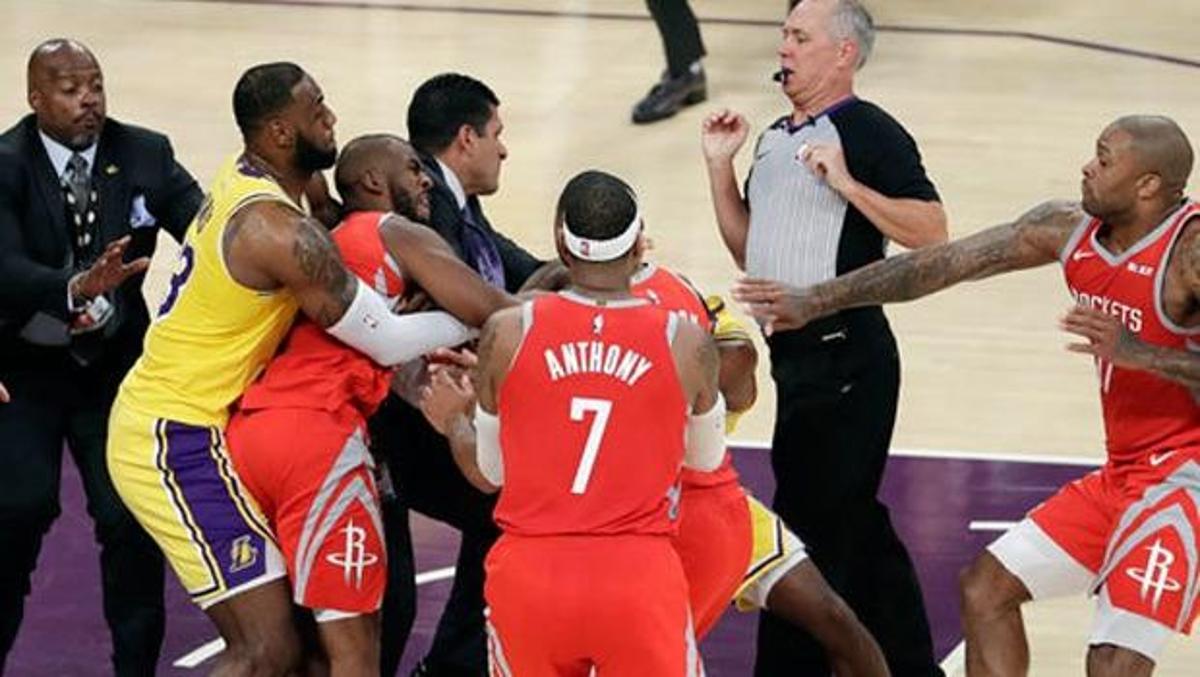 NBA'deki çılgın kavganın faturası belli oldu! - NBA Haberleri