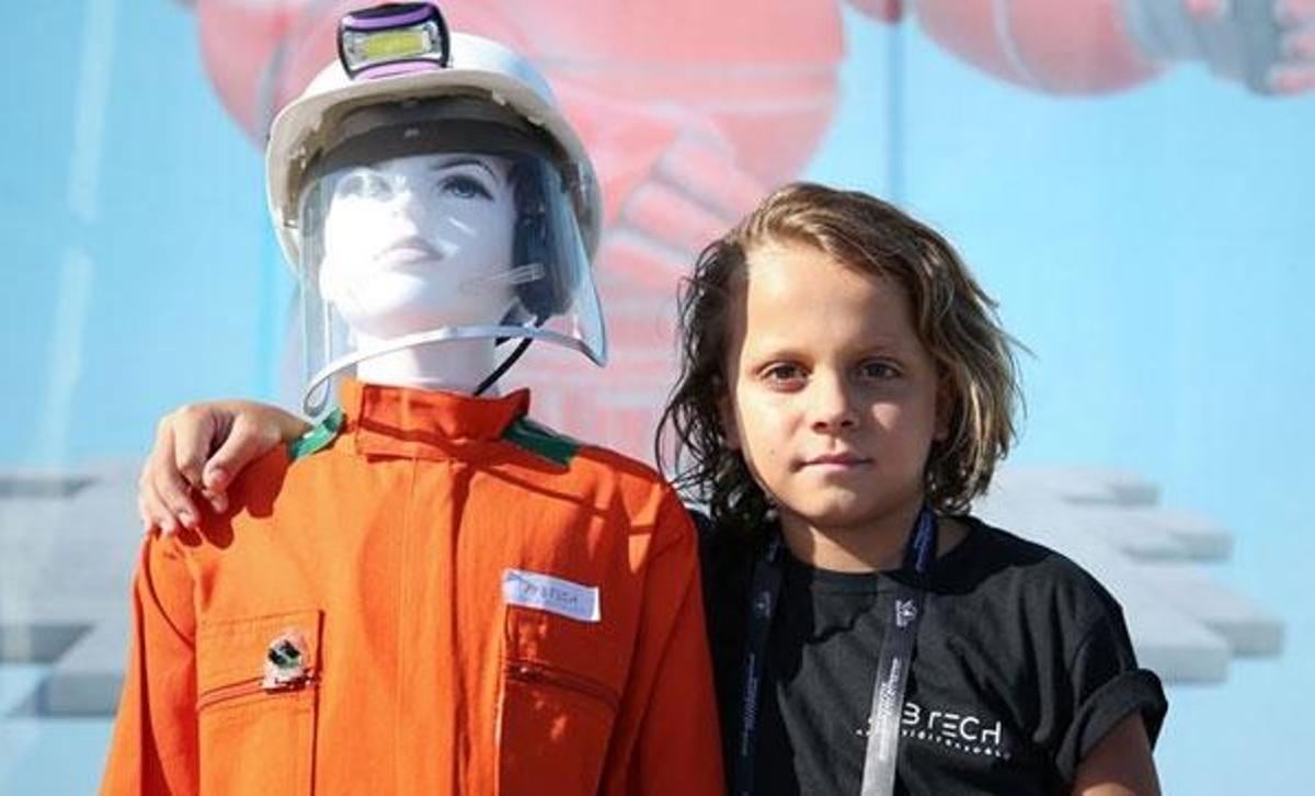 Minik mucidin büyük başarısı!