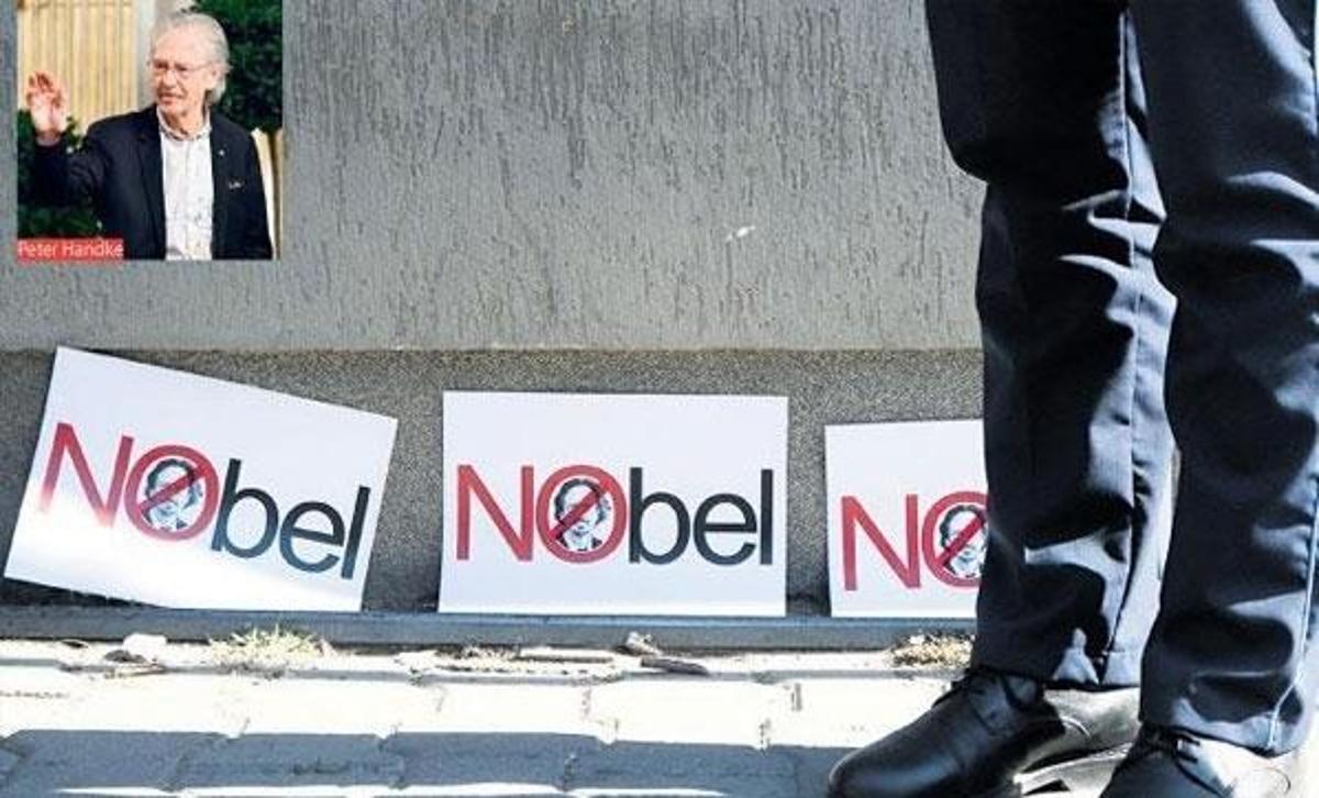 Nobel Ödülü alan yazara tepkiler dinmiyor - Dünyadan Haberler