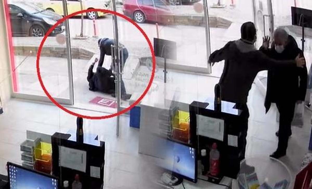 Eczanede büyük skandal! 73 yaşındaki adamı kaldırıma fırlattı - Vatan ...