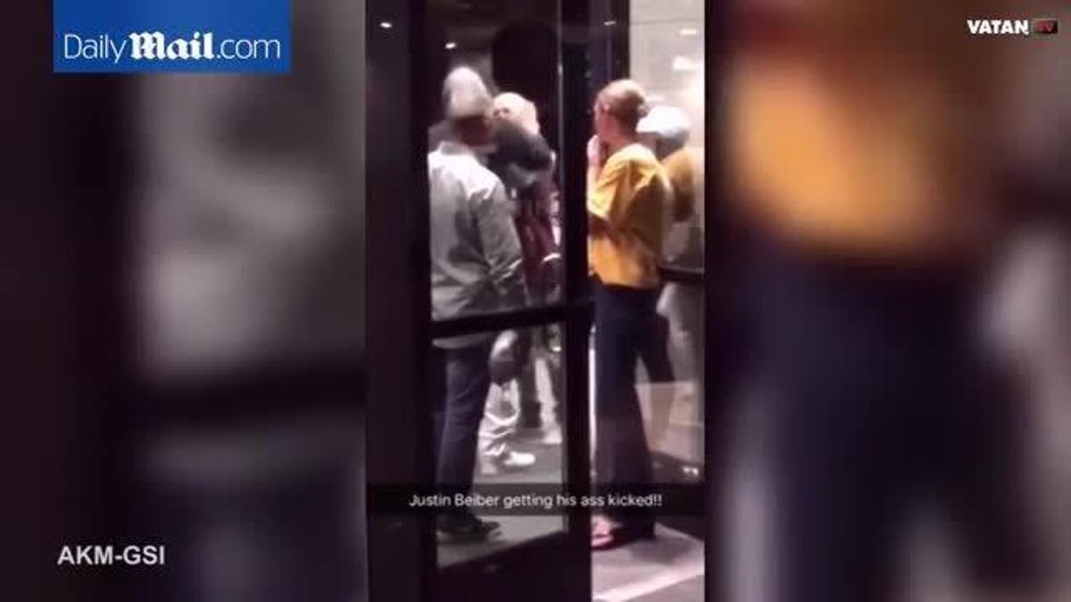 Justin Bieber fena dayak yedi - Magazin Haberleri