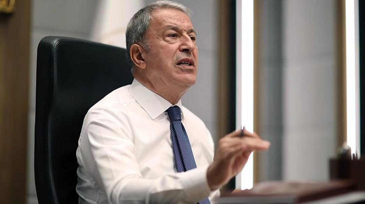 Son dakika... - Bakan Akar: Deniz ve Hava Kuvvetleri talimatlandırıldı ...