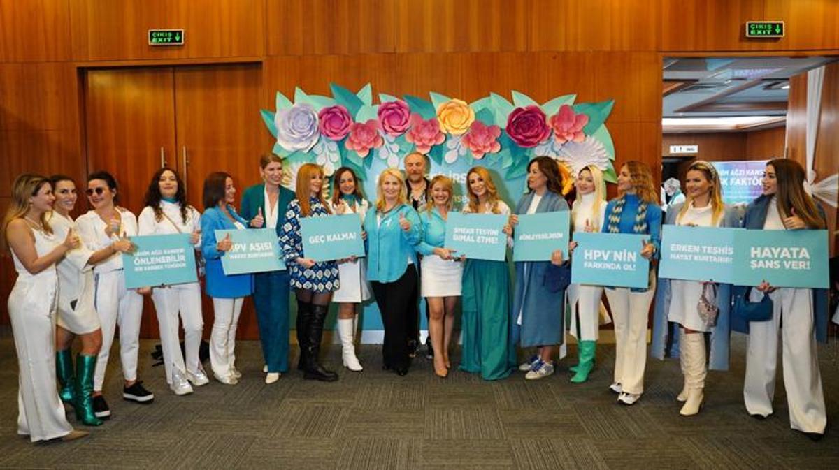Mavi kadınlar ‘ Rahim ağzı kanserine dur diyerek HPV aşısına evet’ dedi ...