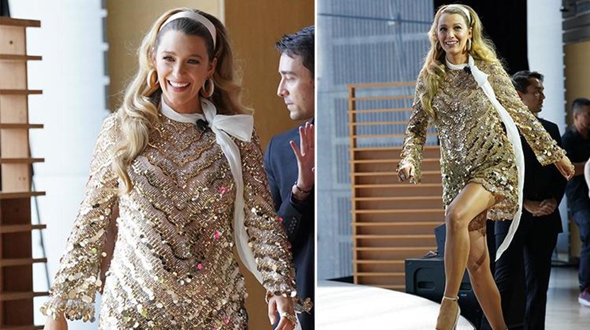 Blake Lively doğum kilolarından kurtuldu! 'Gerçekten dördüncü kez anne ...
