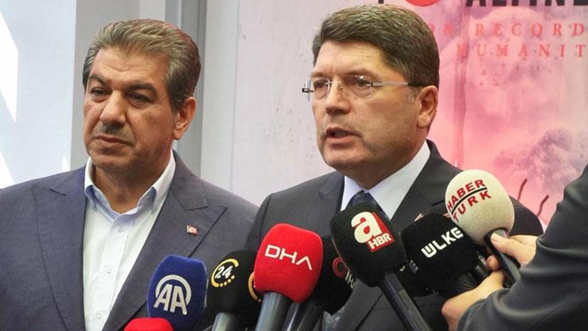 Bakan Tunç: Dünya tarihine geçen kara bir lekeyi maalesef görüyoruz ...