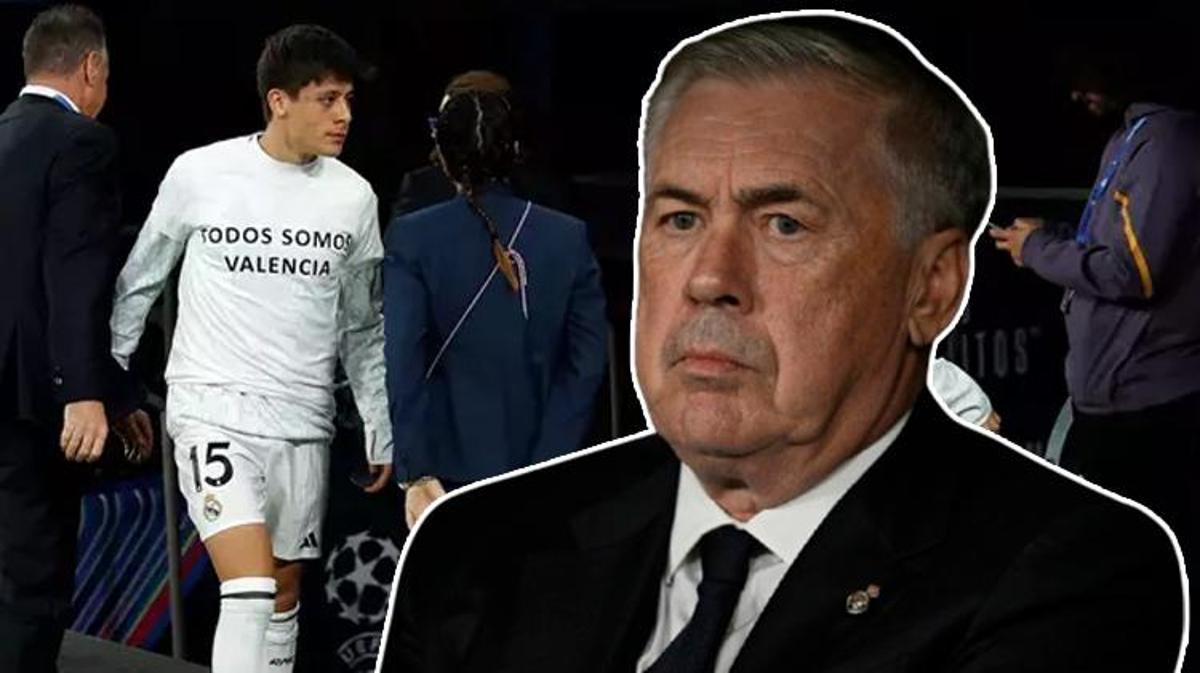 Real Madrid 3-1 yenildi, kriz patladı! Arda Güler dayanamadı, Ancelott ...