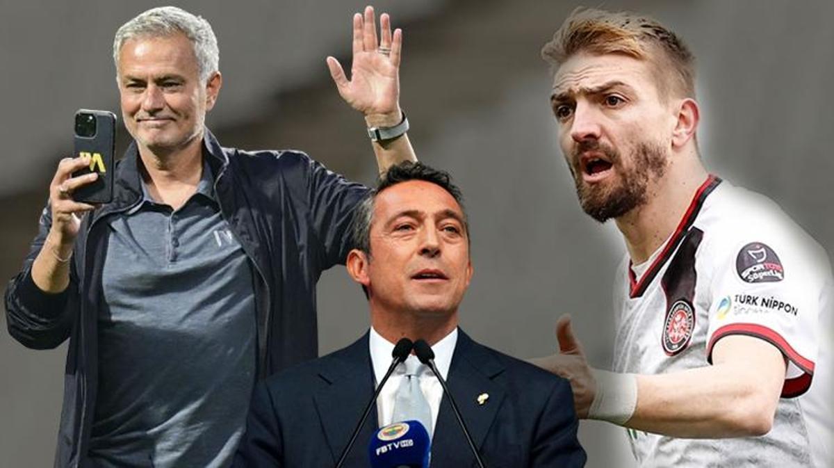 Mourinho ifşa etti! Ali Koç görüntüleri izleyince harekete geçti, Caner ...