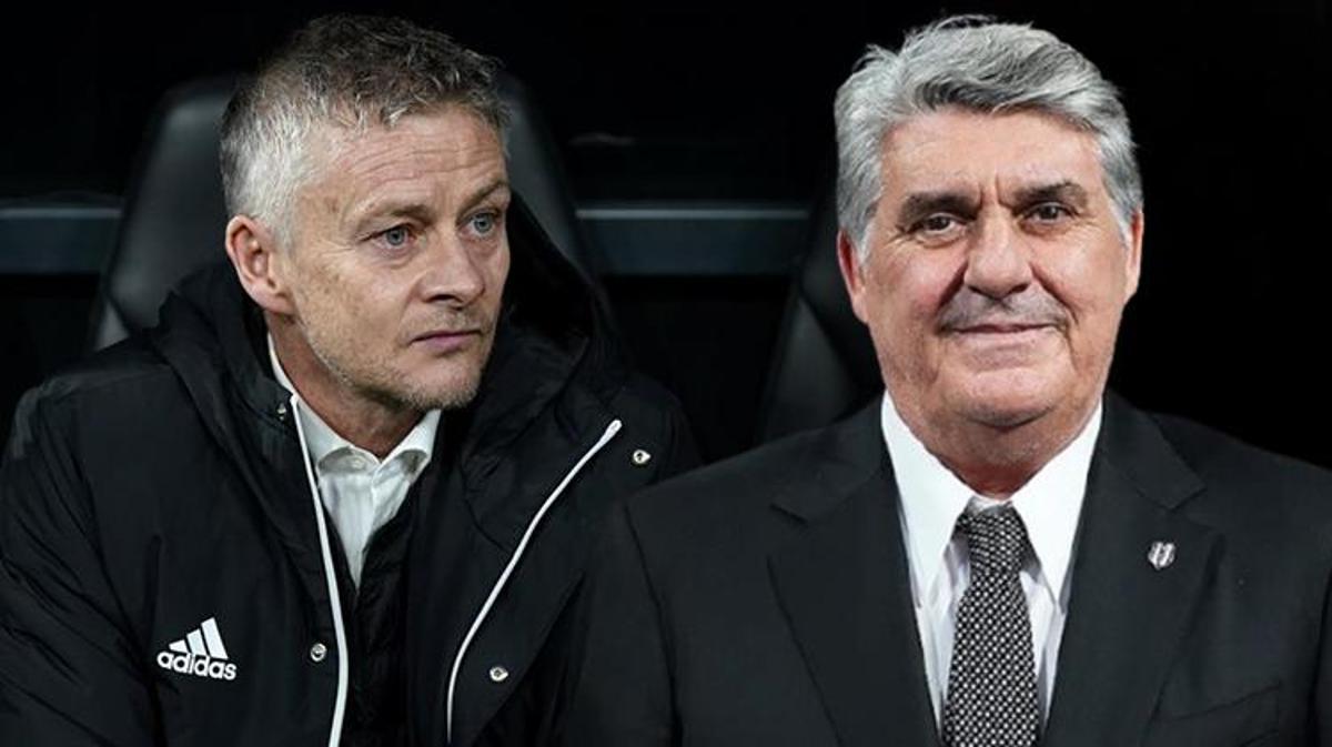 Serdal Adalı'dan Ole Gunnar Solskjaer’e hediye! Beşiktaş'ın ilk ...