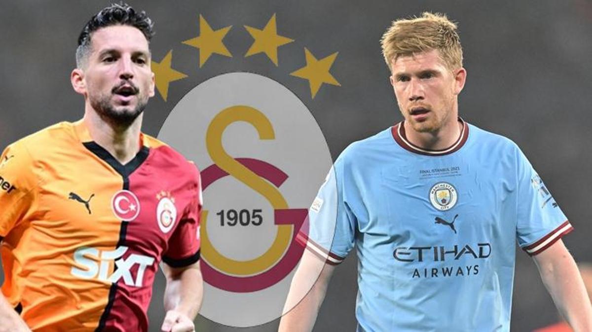 Kevin De Bruyne Galatasaray'a! Yılın transferi patladı, Mertens ...