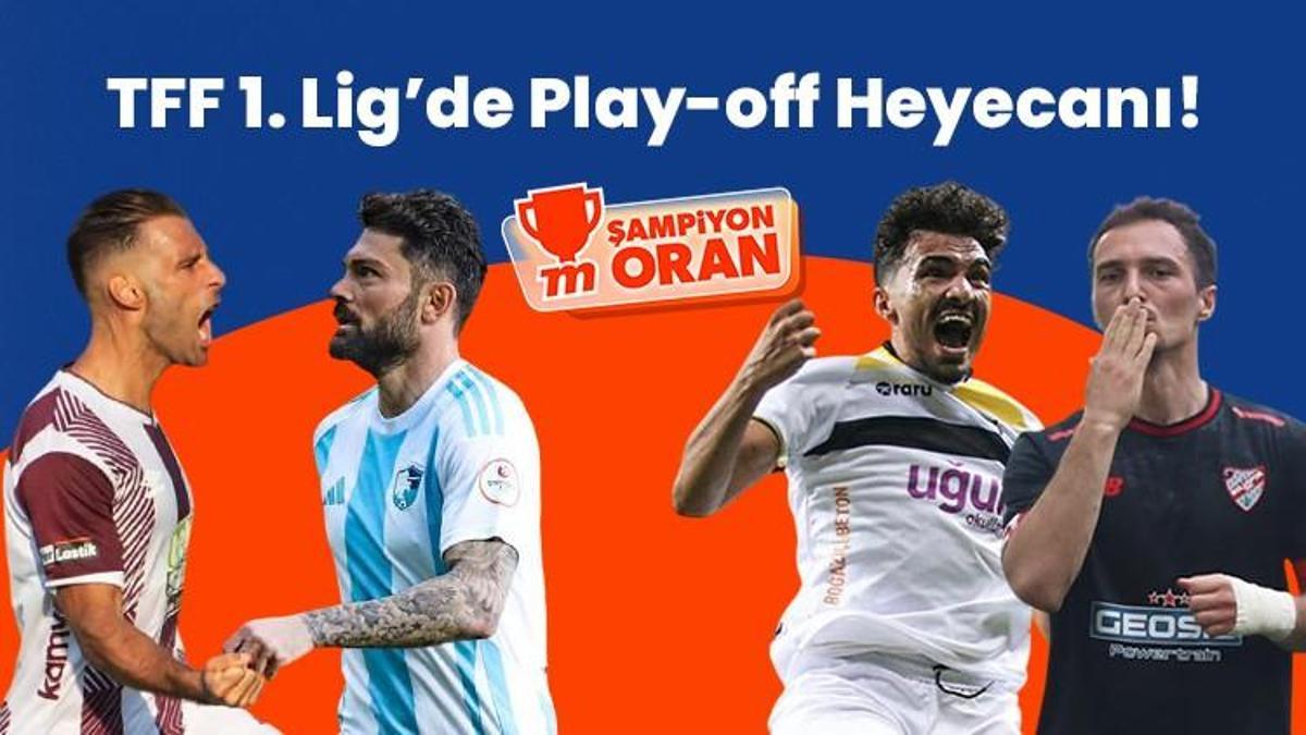 TFF 1.Lig Play Off heyecanı Şampiyon Oranlar ve Canlı Sohbet ile Misli ...