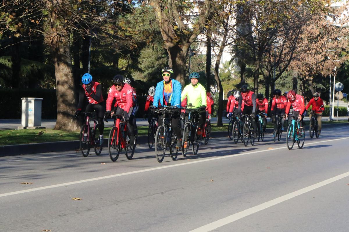 ‘Sarıkamış Şehitleri Anısına İstanbul’dan Kars’a’ anma sürüşü kafilesi ...