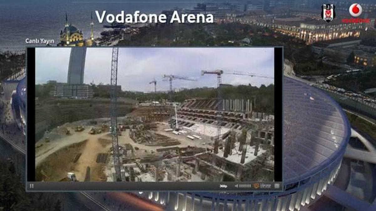 Vodafone Arena canlı yayında! - Futbol Haberleri