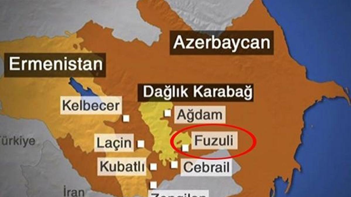Azerbaycan Fuzuli şehri nerede? Fuzuli şehrinin önemi nedir ...