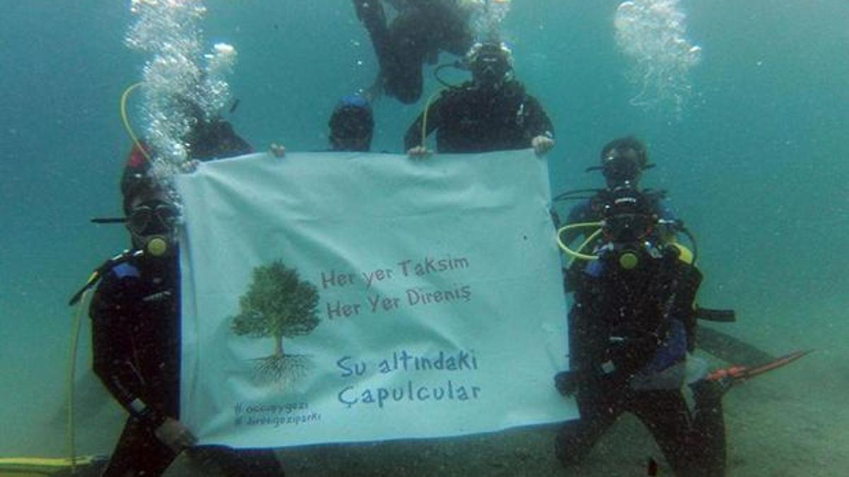 Su altındaki çapulcular! - Gazetevatan Son Haberler