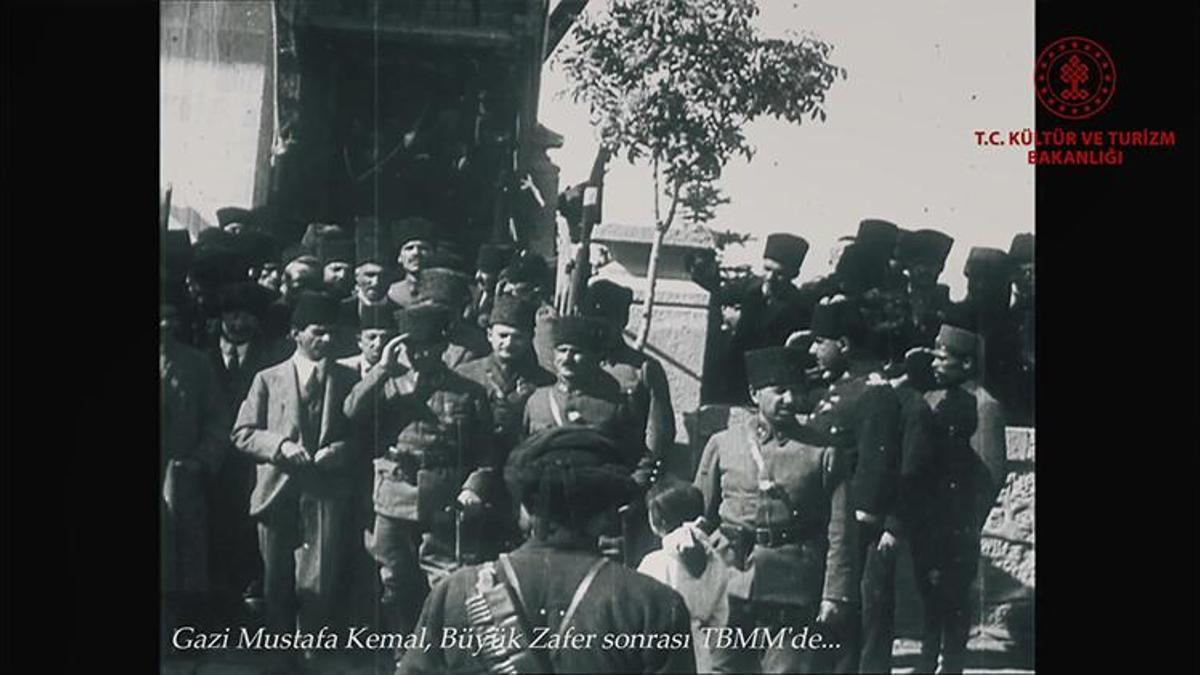 Atatürk'ün büyük zafer sonrası görüntüleri paylaşıldı - Vatan Gazetesi ...