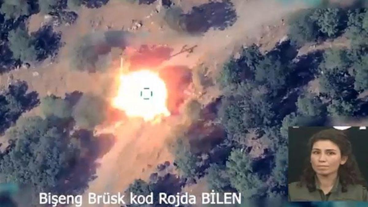 Rojda Bilen'in etkisiz hale getirildiği görüntüler ortaya çıktı - Vatan ...