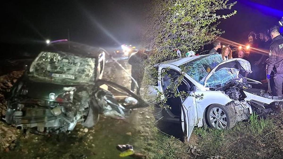 Kafa kafaya korkunç kaza: 1 ölü, 5 yaralı - Gazetevatan Haberler