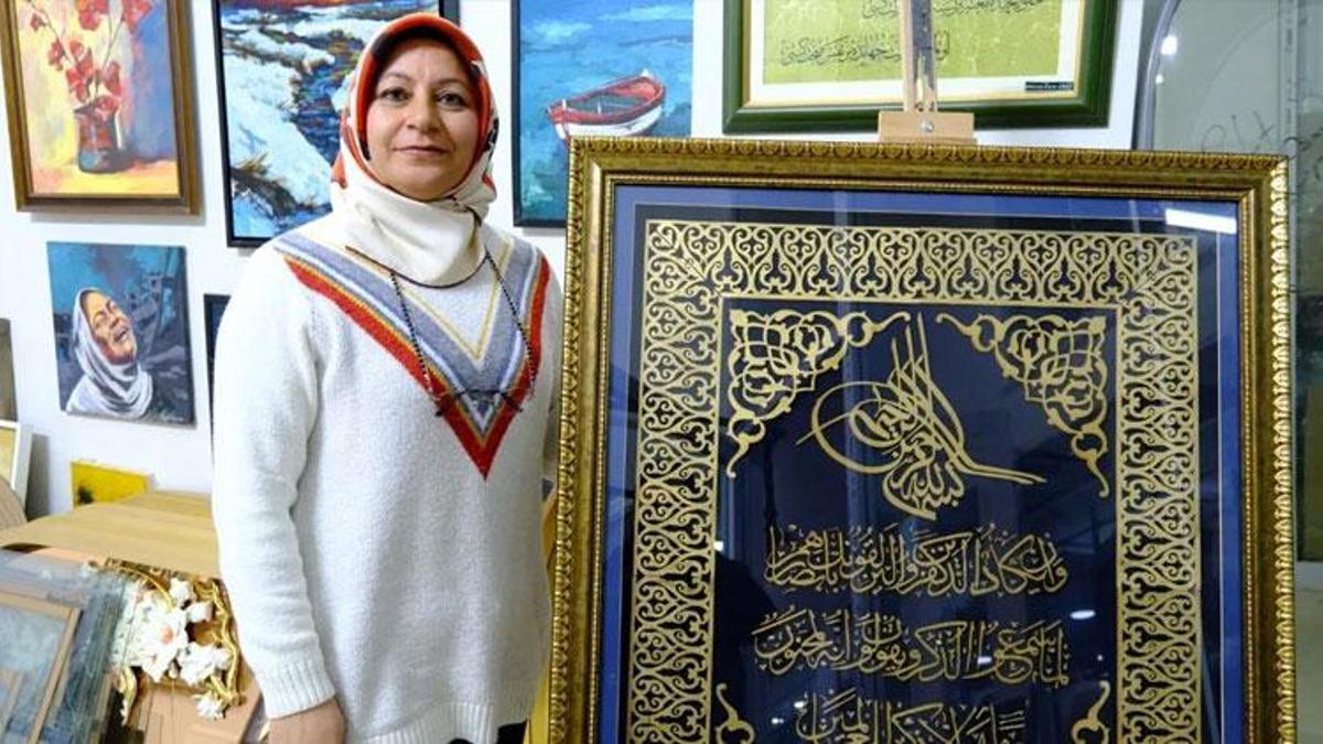 Van’ın ilk kadın naht sanatçısı Osmanlı’dan günümüze ulaşan kadim ...