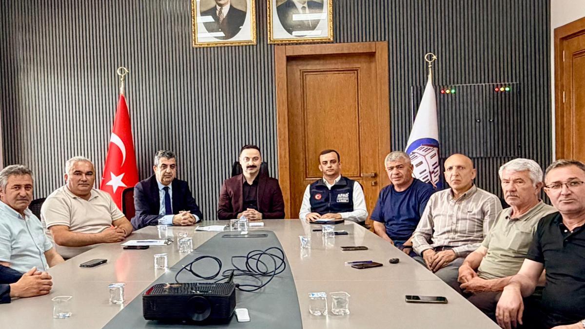 Havza'da sel sonrası yapılan çalışmalar değerlendirildi - Samsun Haberleri