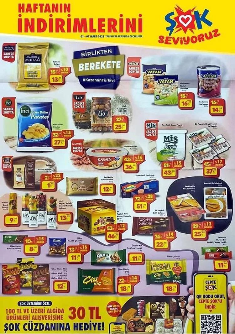 5-7 Mart ŞOK aktüel katalog 2023 yayınlandı! İndirimli ürünlerde ŞOK termos 139 TL, popcorn ...