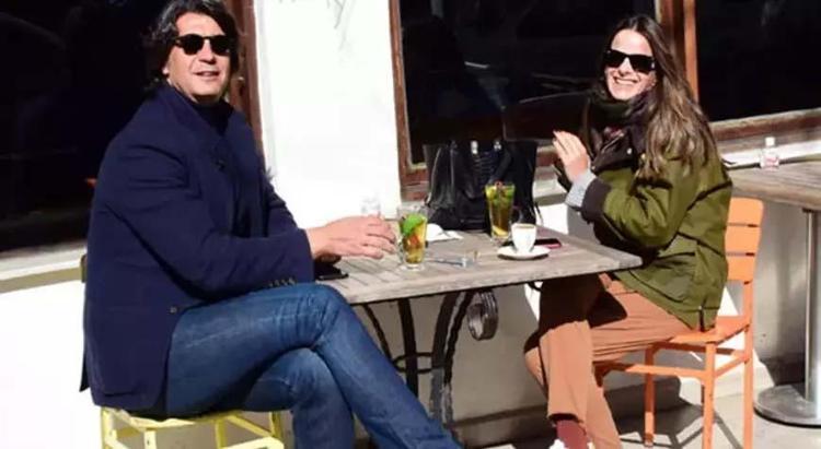 İbrahim Kutluay ve Edvina Sponza sokak ortasında birbirine girdi! Defol ...