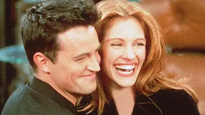 Yıllar önce aşk yaşamışlardı! Julia Roberts'tan Matthew Perry ...