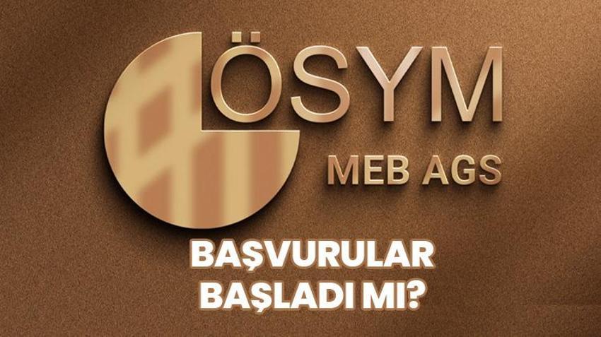 MEB AGS Sınavı başvuruları başladı mı? MEB AGS Sınavı ne zaman? Sınav ...