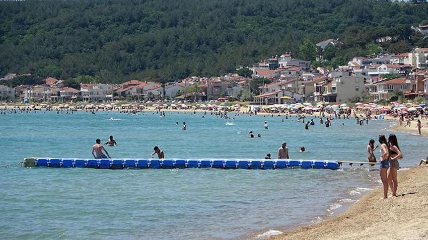 Edirne’nin gizli cenneti Erikli Sahili’nde bayram yoğunluğu: Sahilde ...
